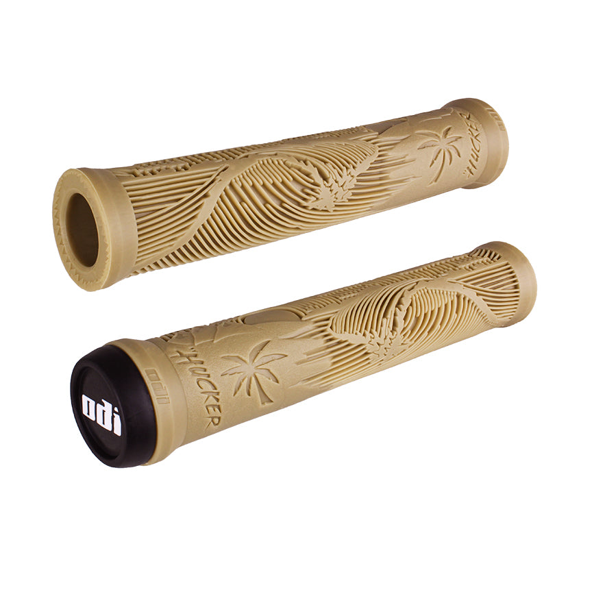 FLANGELESS "HUCKER" SIGNATURE BMX GRIPS – ODI